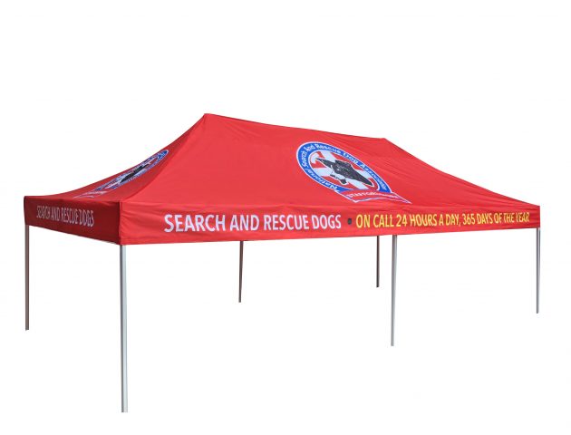 Printed Marquee Tent and Printed Gazebo - Full Display Full Display